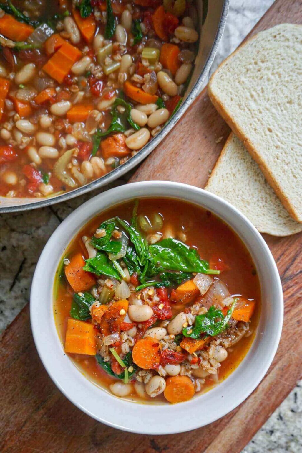 Vegetable Farro Soup | Boo Boo's Bakery