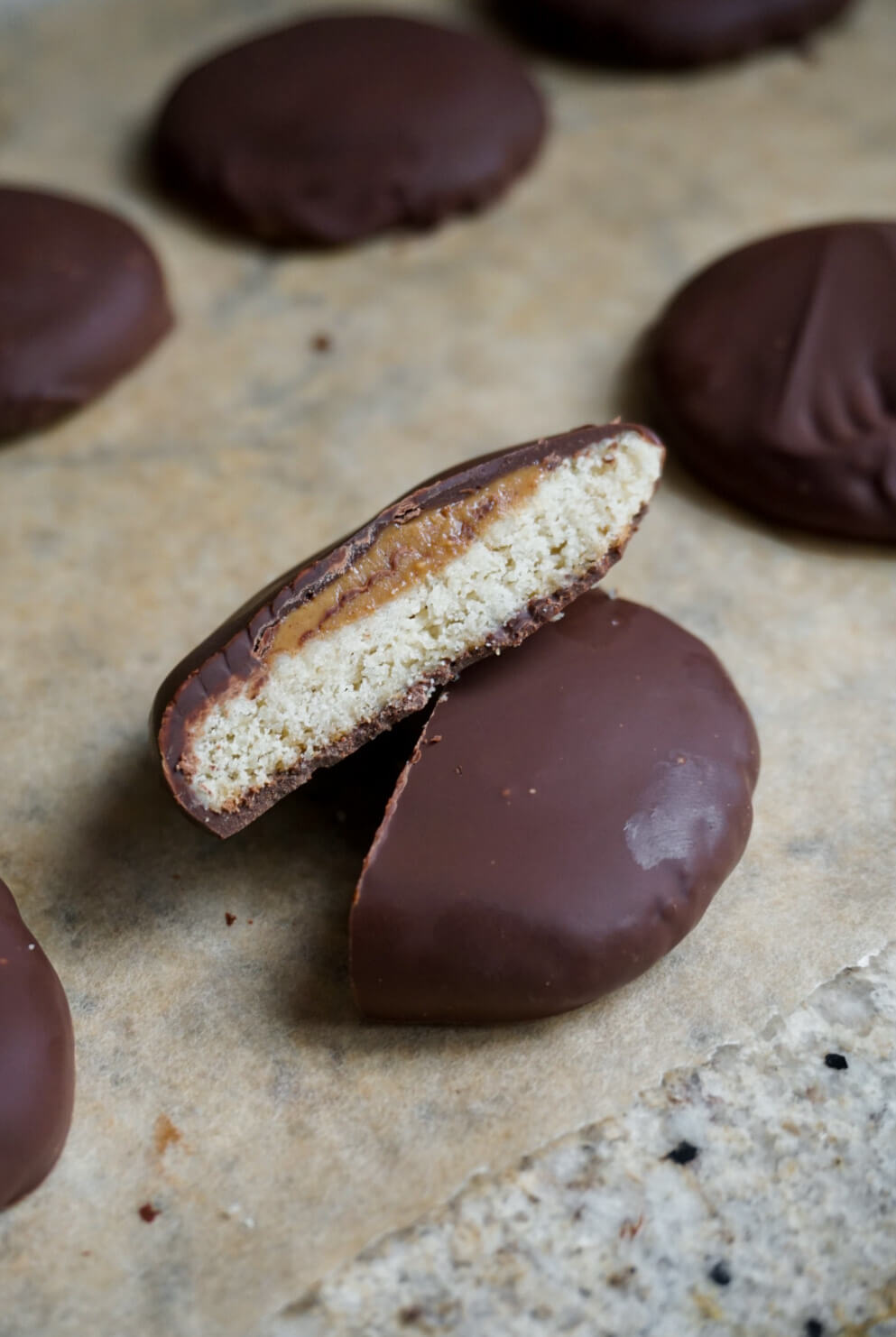 Homemade Tagalongs (Vegan, Gluten Free) - Boo Boo's Bakery