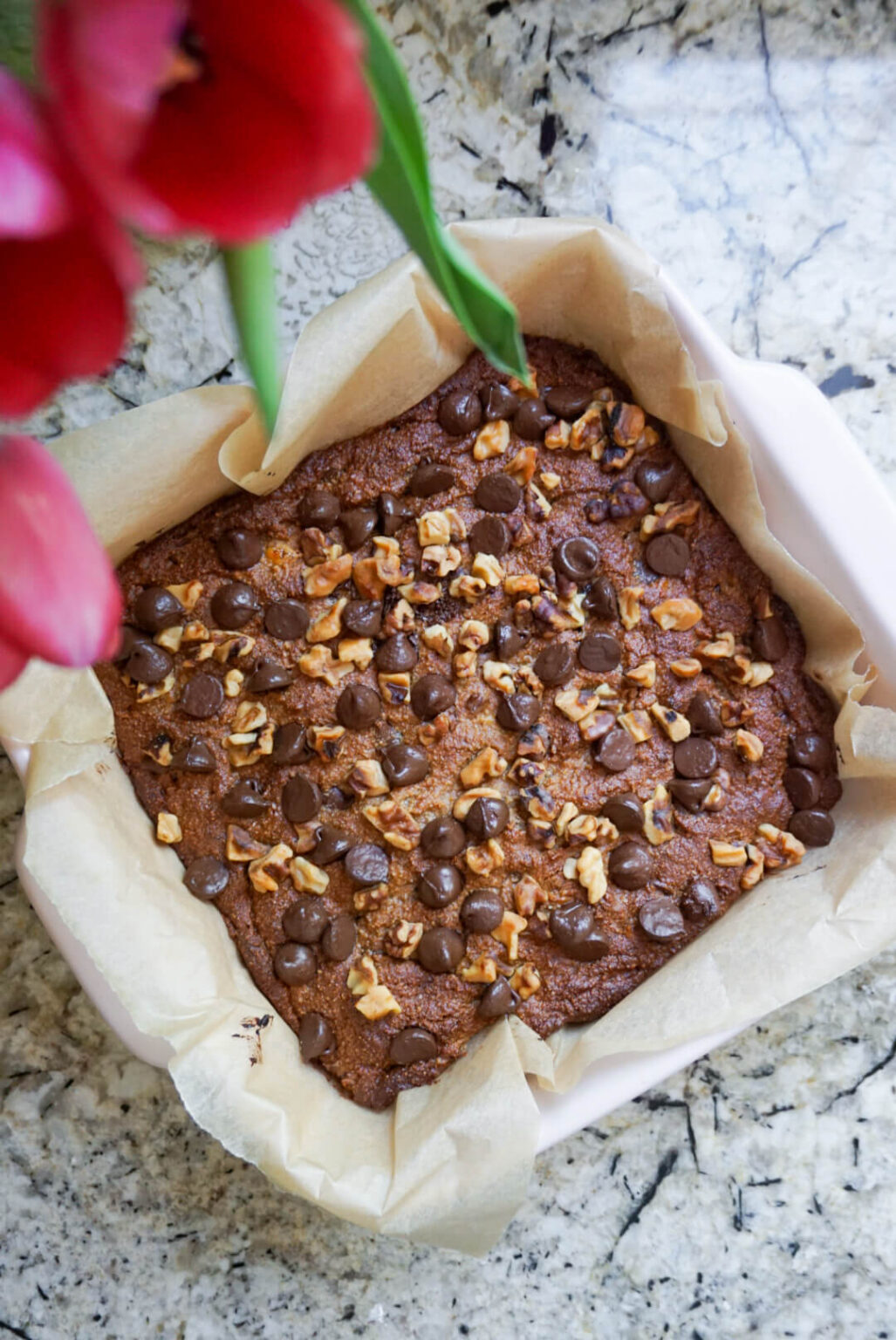 Healthy Banana Bread Bars - Boo Boo's Bakery