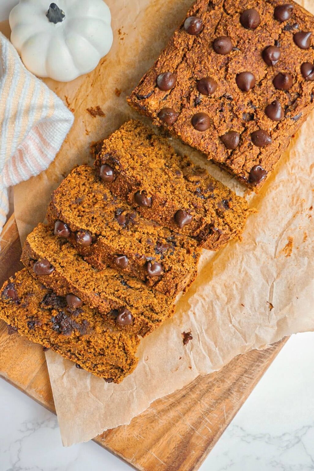 Pumpkin Chocolate Chip Bread (Vegan & Gluten Free) | Boo Boo's Bakery