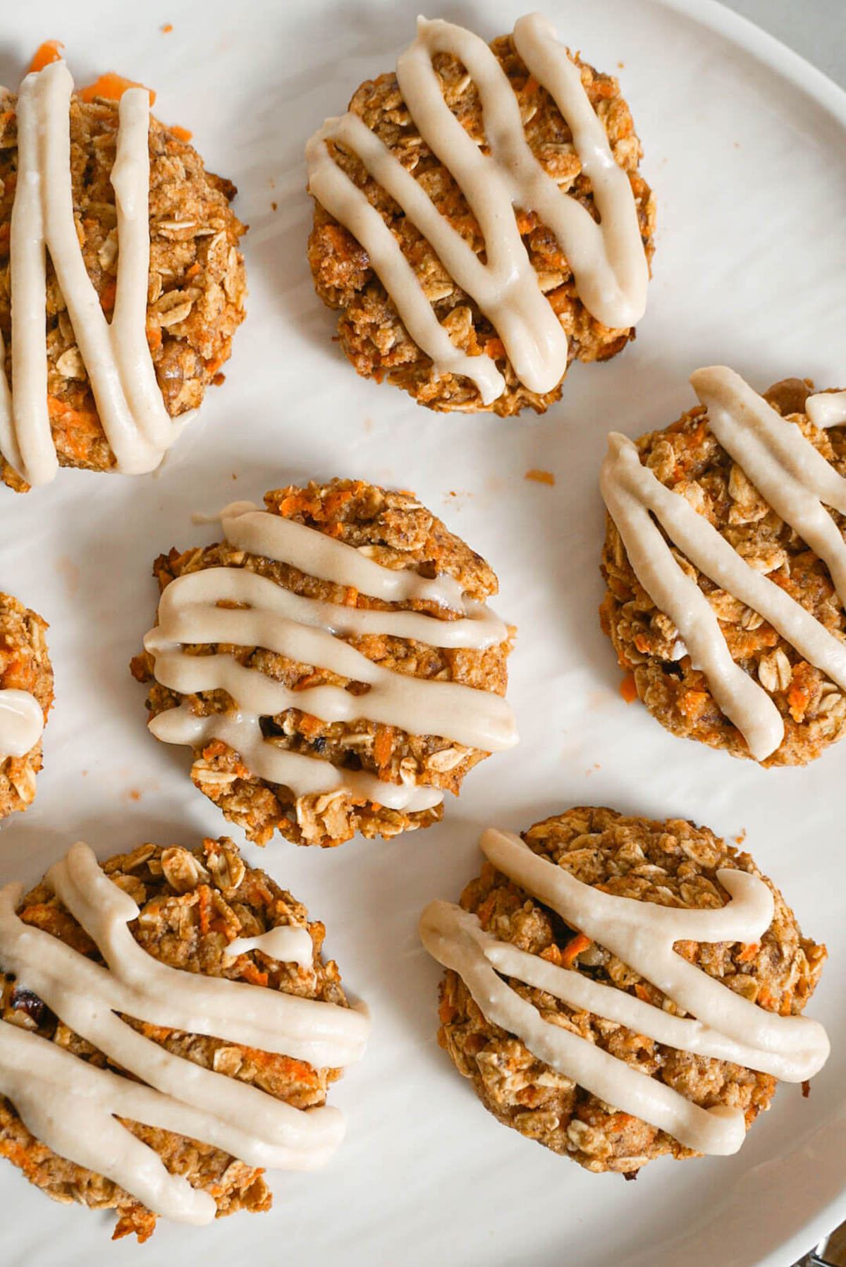Healthy Carrot Cake Cookies | Boo Boo's Bakery