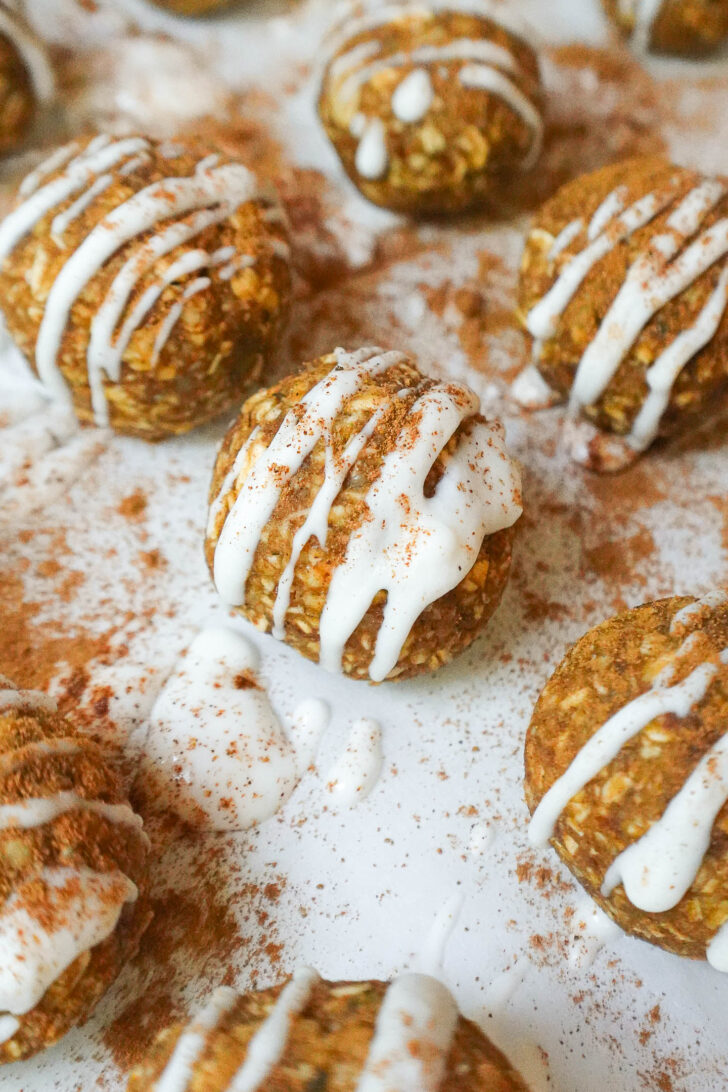 Pumpkin Spice Energy Balls - Boo Boo's Bakery