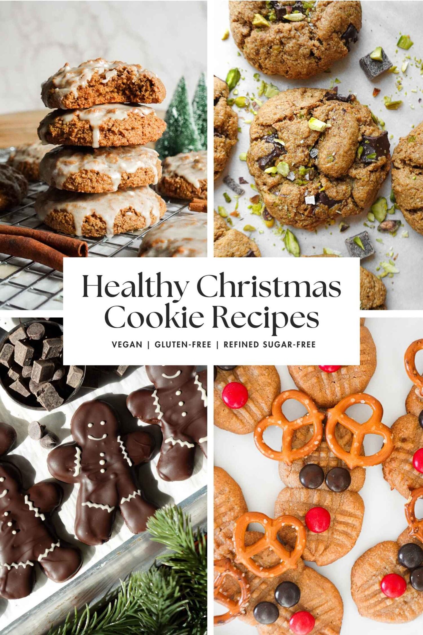 Healthy Christmas Cookie Recipes | Boo Boo's Bakery