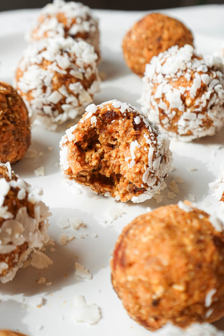 Carrot Cake Energy Balls