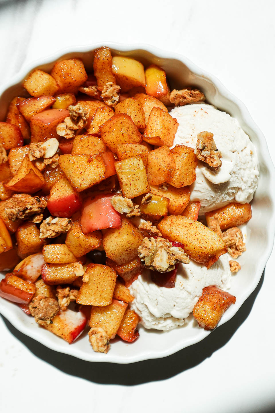 Air Fryer Apples - Boo Boo's Bakery