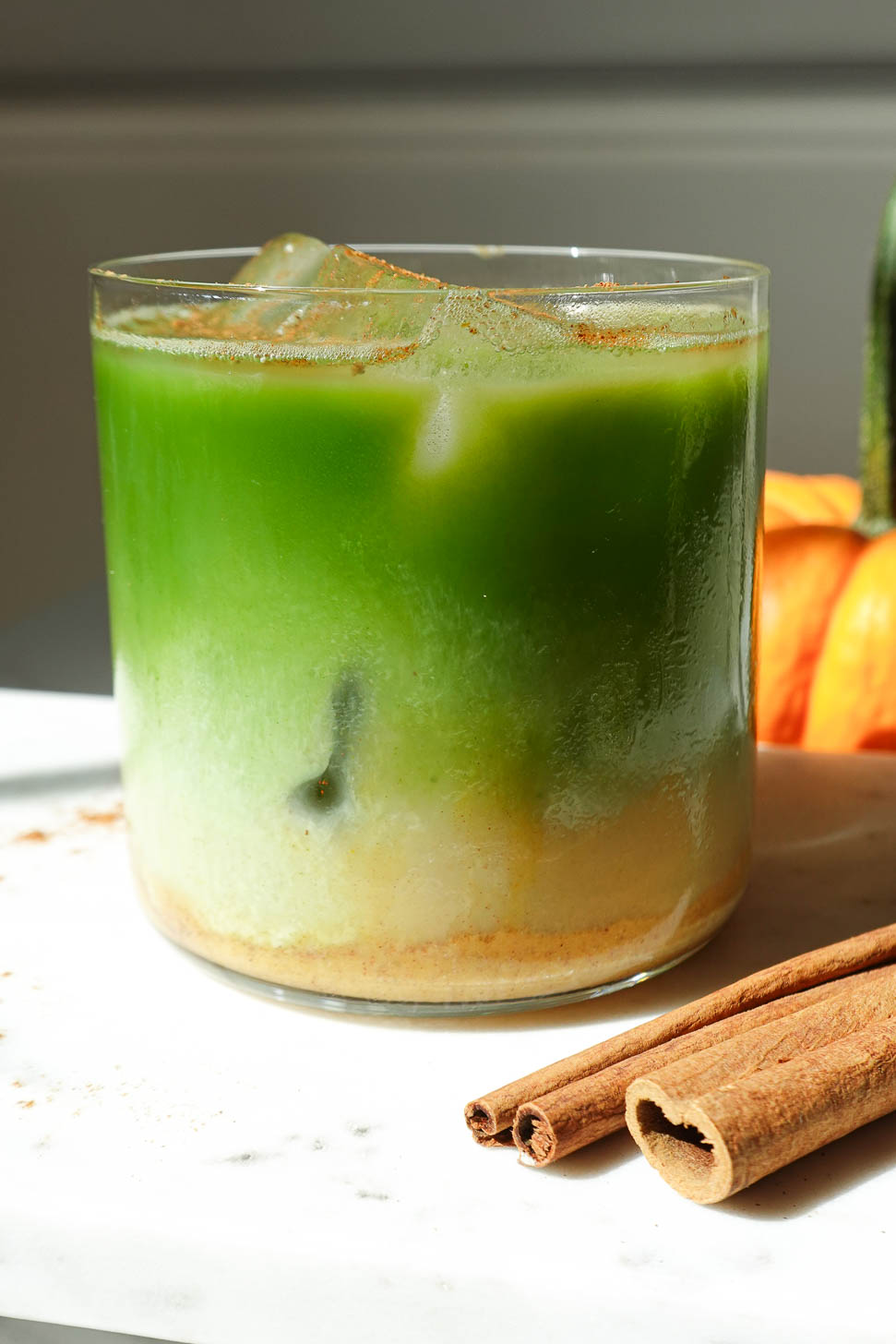 Pumpkin Spice Matcha Latte - Boo Boo's Bakery