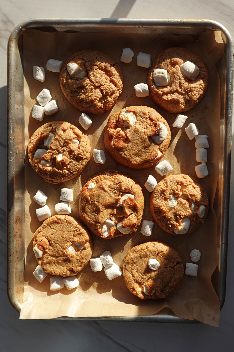 Fluffernutter Cookies (Vegan, Gluten-Free) | Boo Boo's Bakery