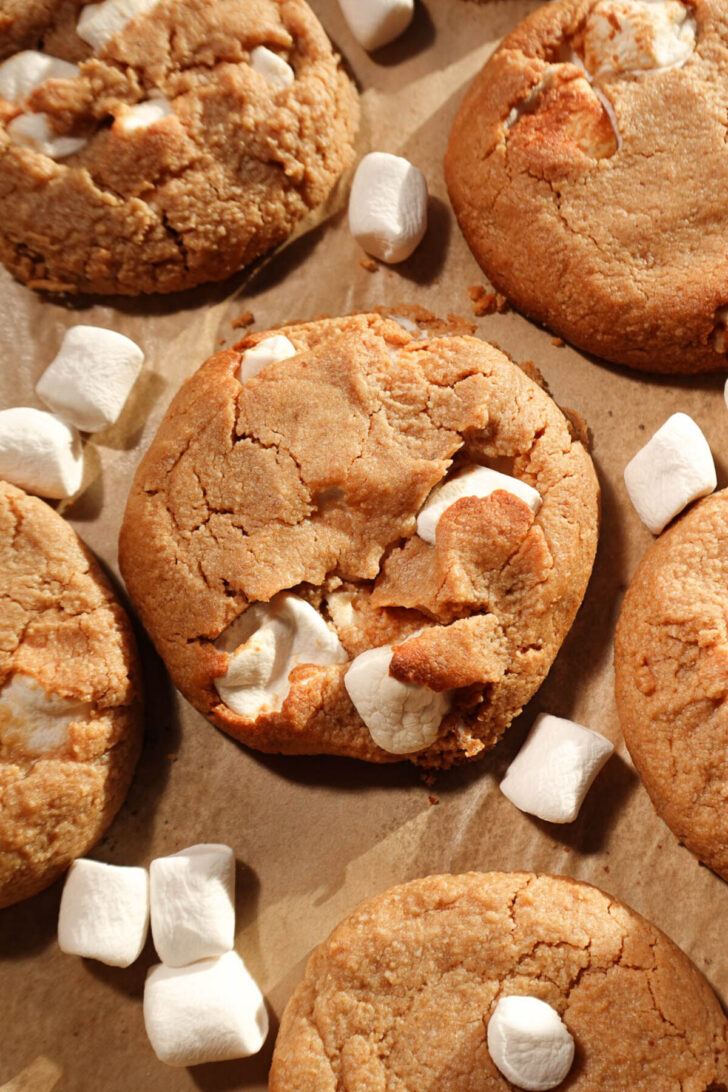 Fluffernutter Cookies (Vegan, Gluten-Free) | Boo Boo's Bakery